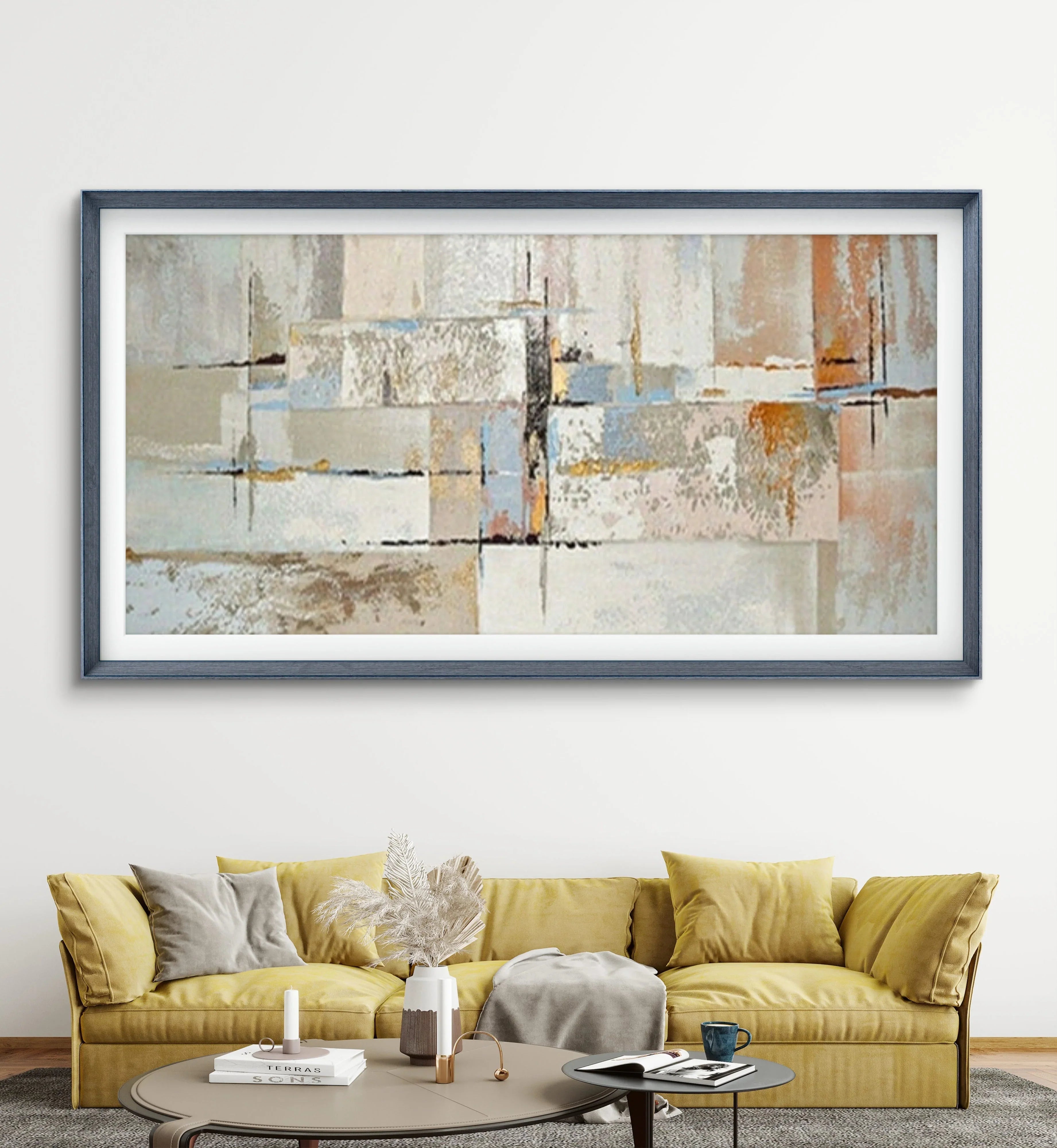 Neutral Wall Art | Hand-Painted Canvas – My Modern Art